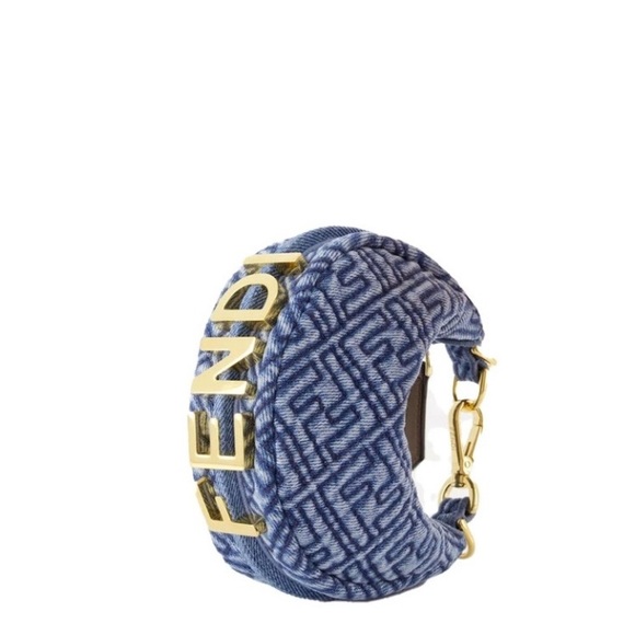 Fendi | Bags | Fendi Fendigraphy Nano In Denim | Poshmark